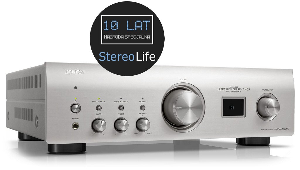 DENON PMA-1700NE Silver - Sklep Albatros